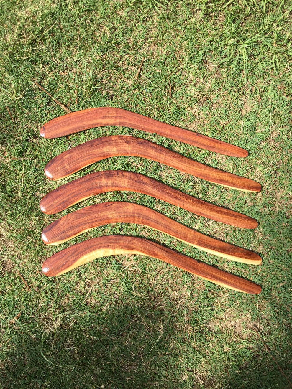 Aboriginal Artefact Hand Carved -Black Wattle Hunting/Killer Boomerang ...
